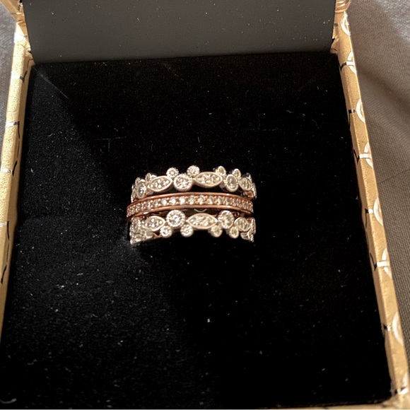 Disney | Jewelry | Disney Rebecca Hook Stackable Ring Set | Poshmark